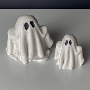 Ghost Halloween Decoration Display, Cute Ghost Figure Ornament, Spooky ...