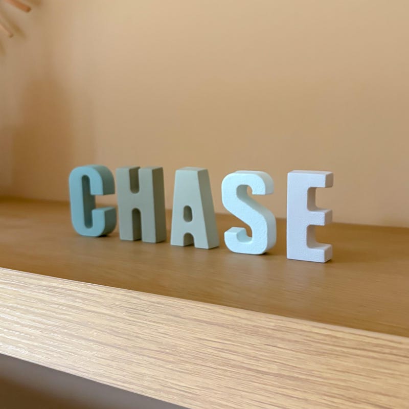 Freestanding Letters - Etsy