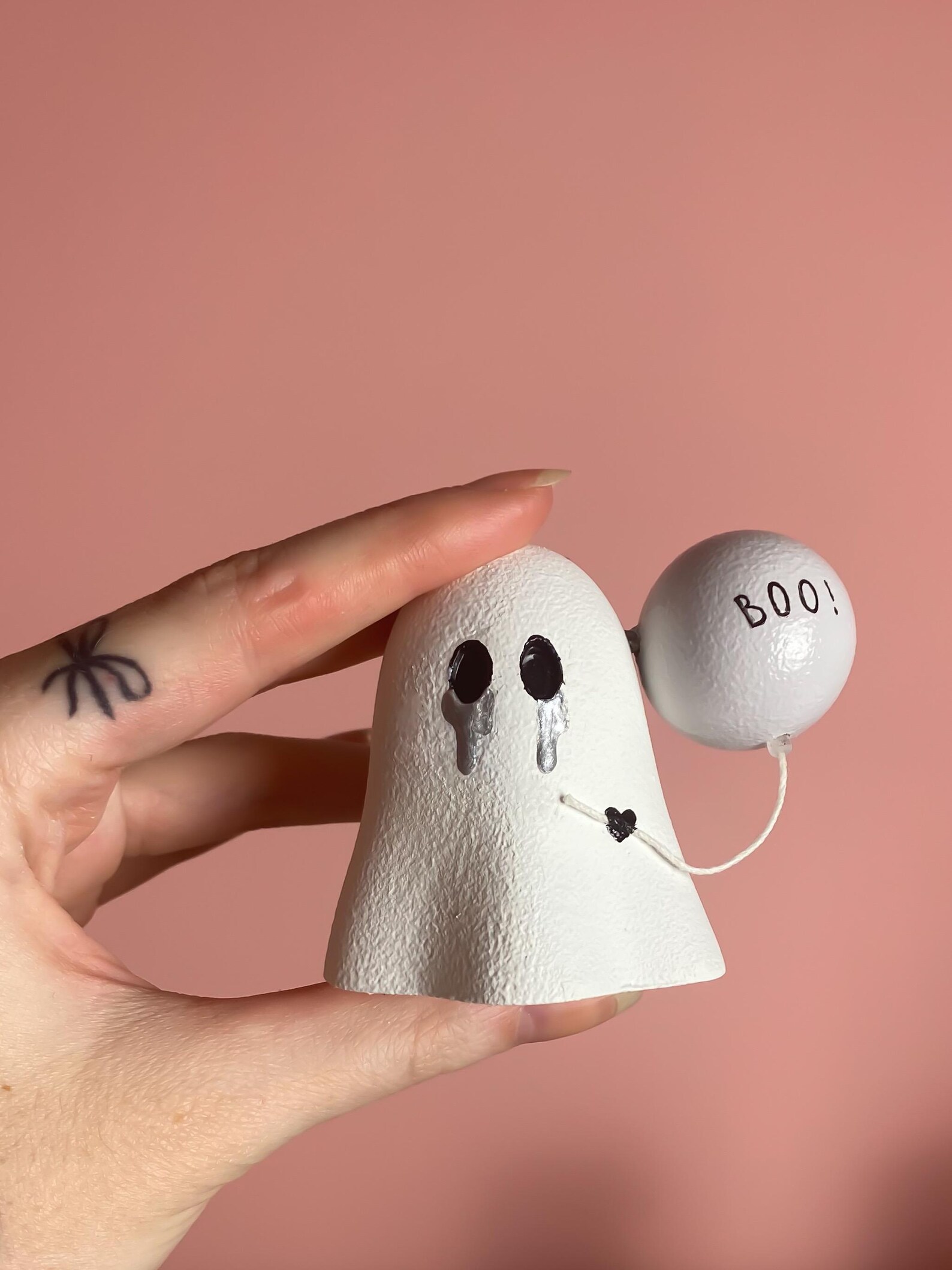 Ghost Halloween Figurine, Cute Fall Decoration Display, Ghost Ornament ...
