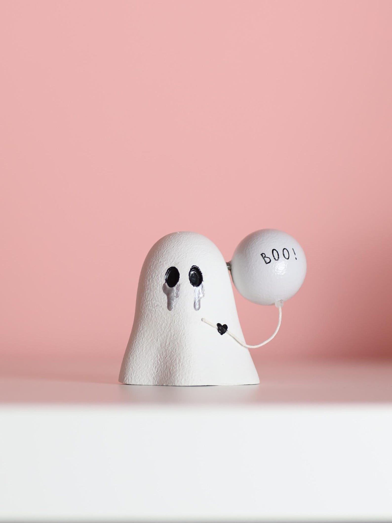 Ghost Halloween Figurine, Cute Fall Decoration Display, Ghost Ornament ...