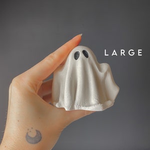 Ghost Halloween Decoration Display, Cute Ghost Figure Ornament, Spooky ...