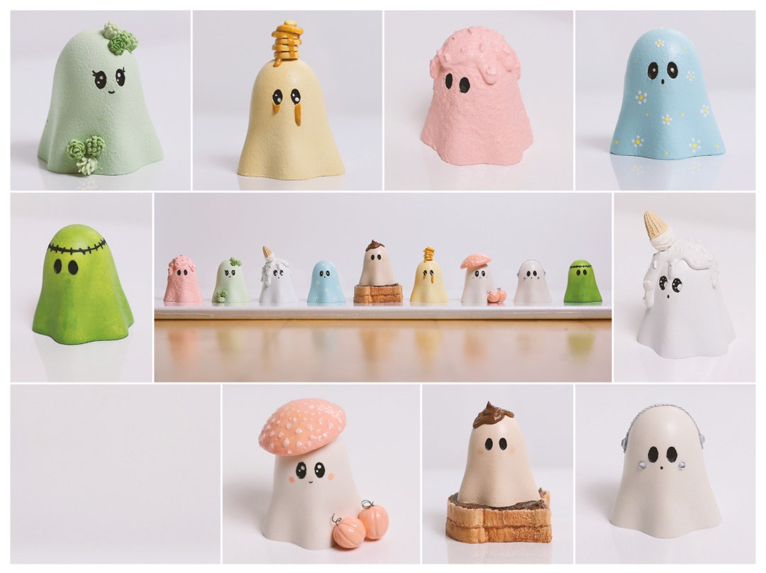 Ghost Halloween Decoration, Cute Ghost Figure, Autumn Ornament, Spooky ...