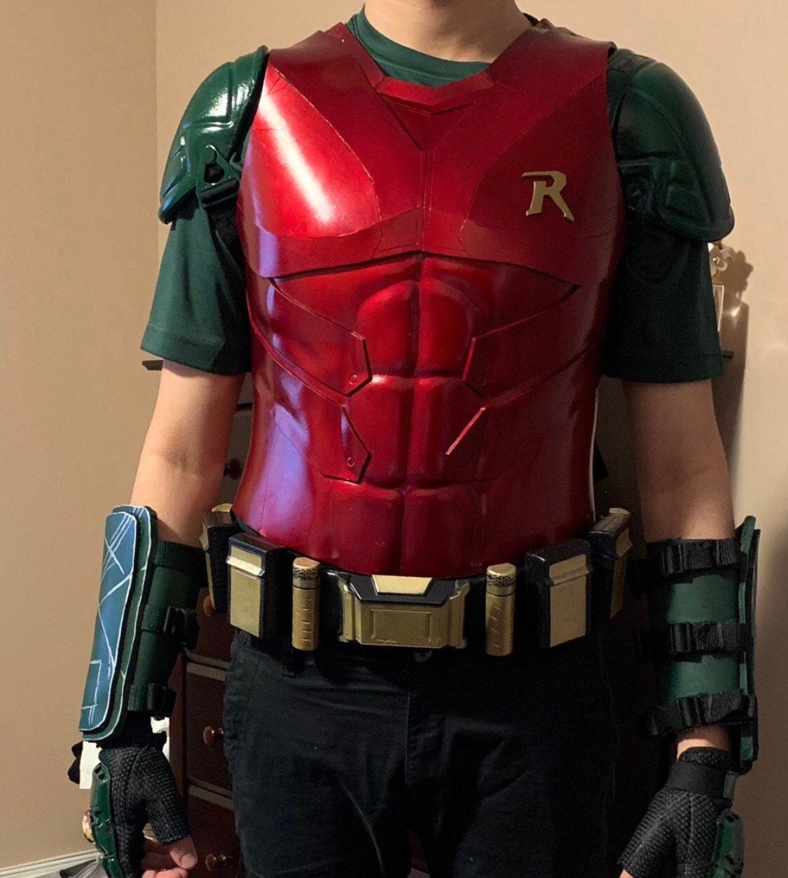 Robin Armor Set Arkham city for cosplay | Etsy