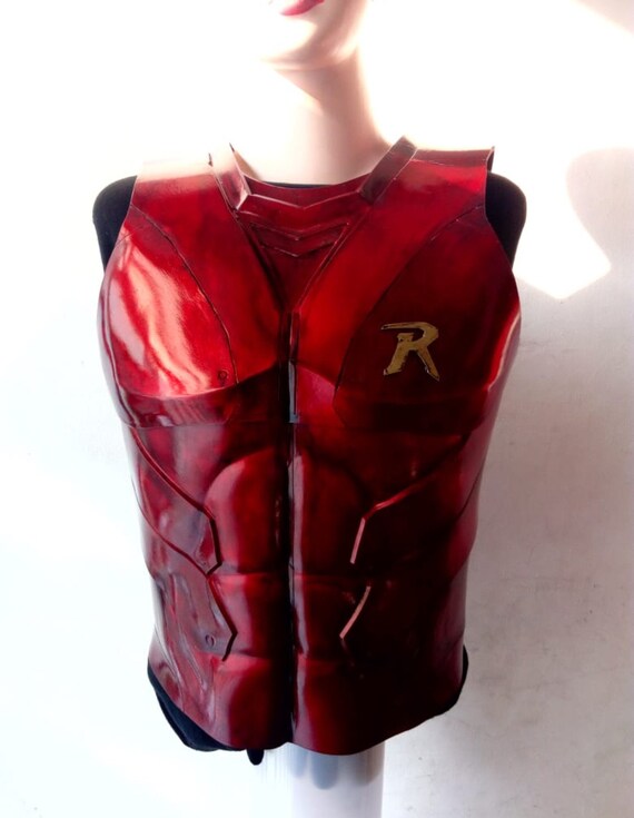 Robin Chest Armor Arkham city for cosplay | Etsy