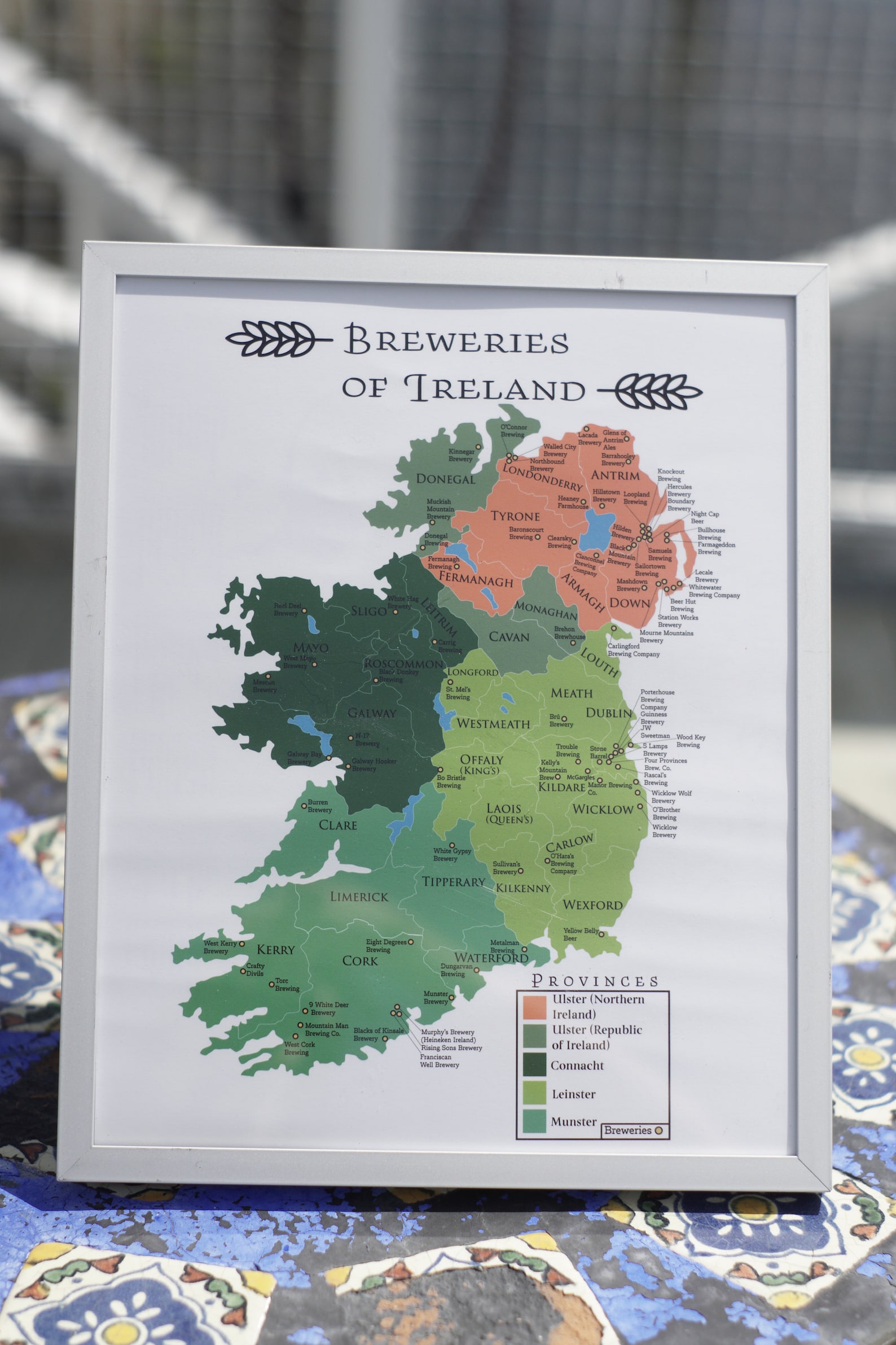 Beer Map of Ireland/northern IRL, Craft Breweries, Microbreweries, Maps ...