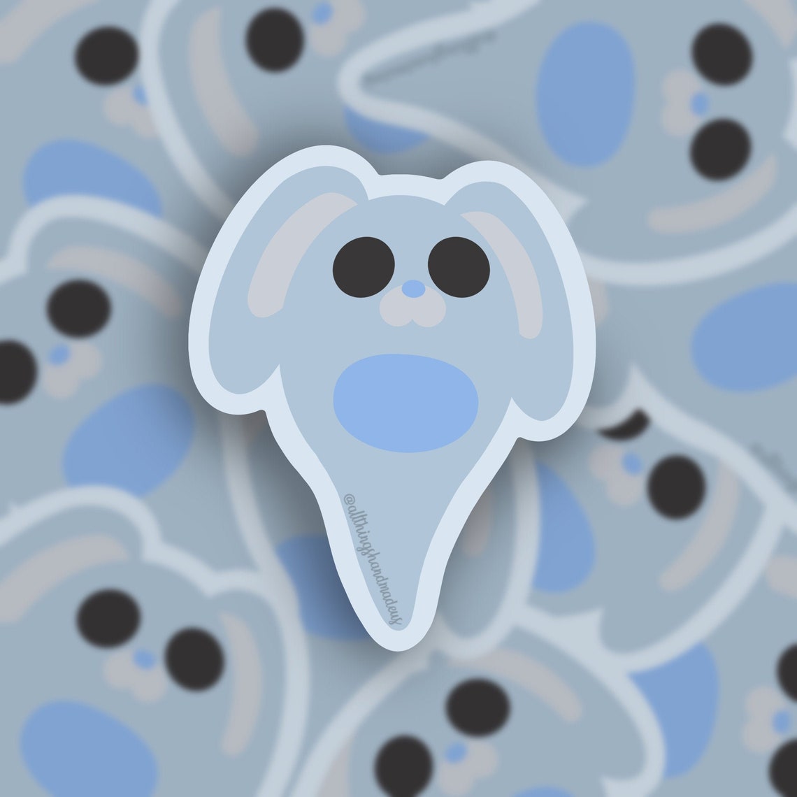 Roblox Sticker Adopt Me Sticker Roblox Adopt Me Ghost Bunny | Etsy