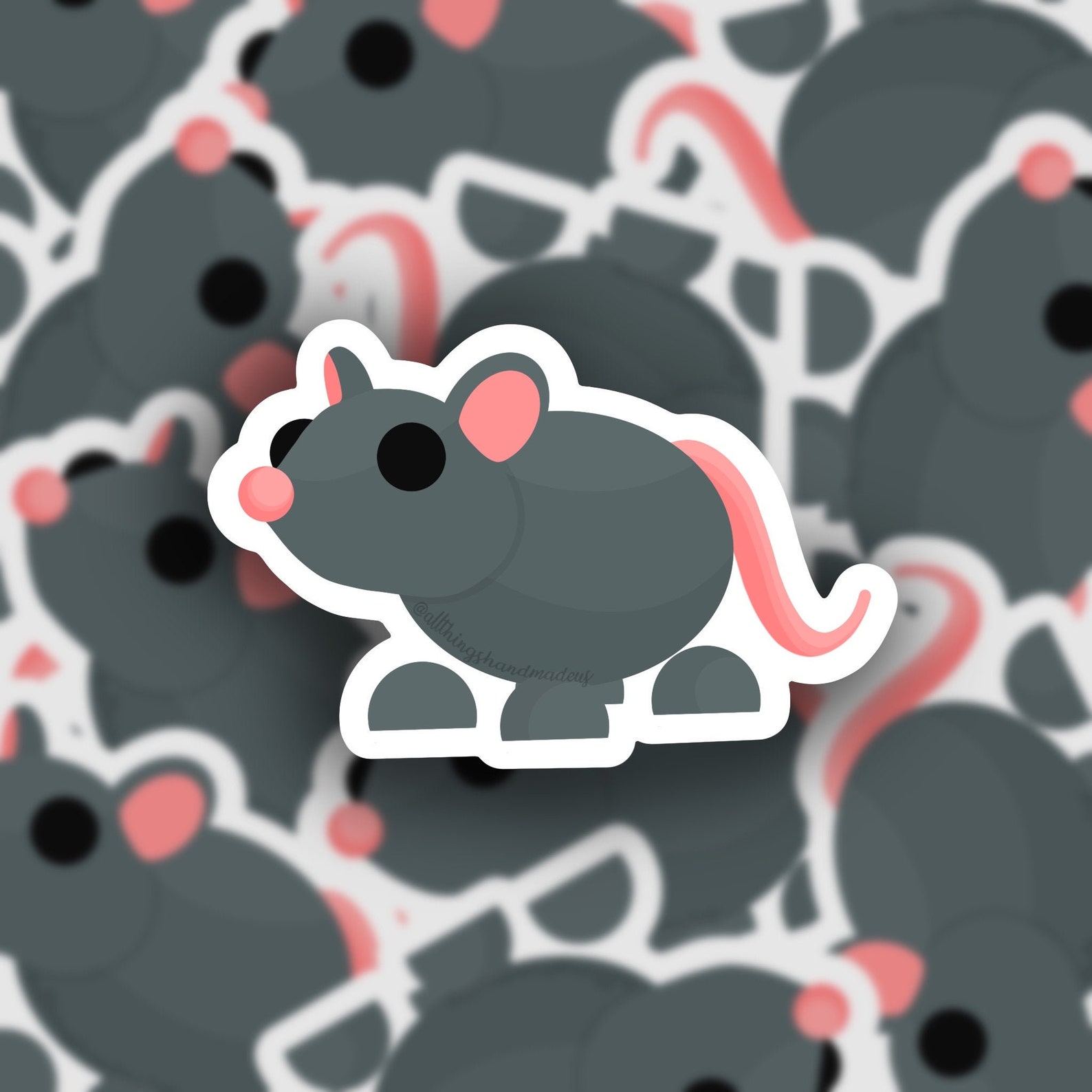 Roblox Sticker Adopt Me Sticker Roblox Adopt Me Rat | Etsy