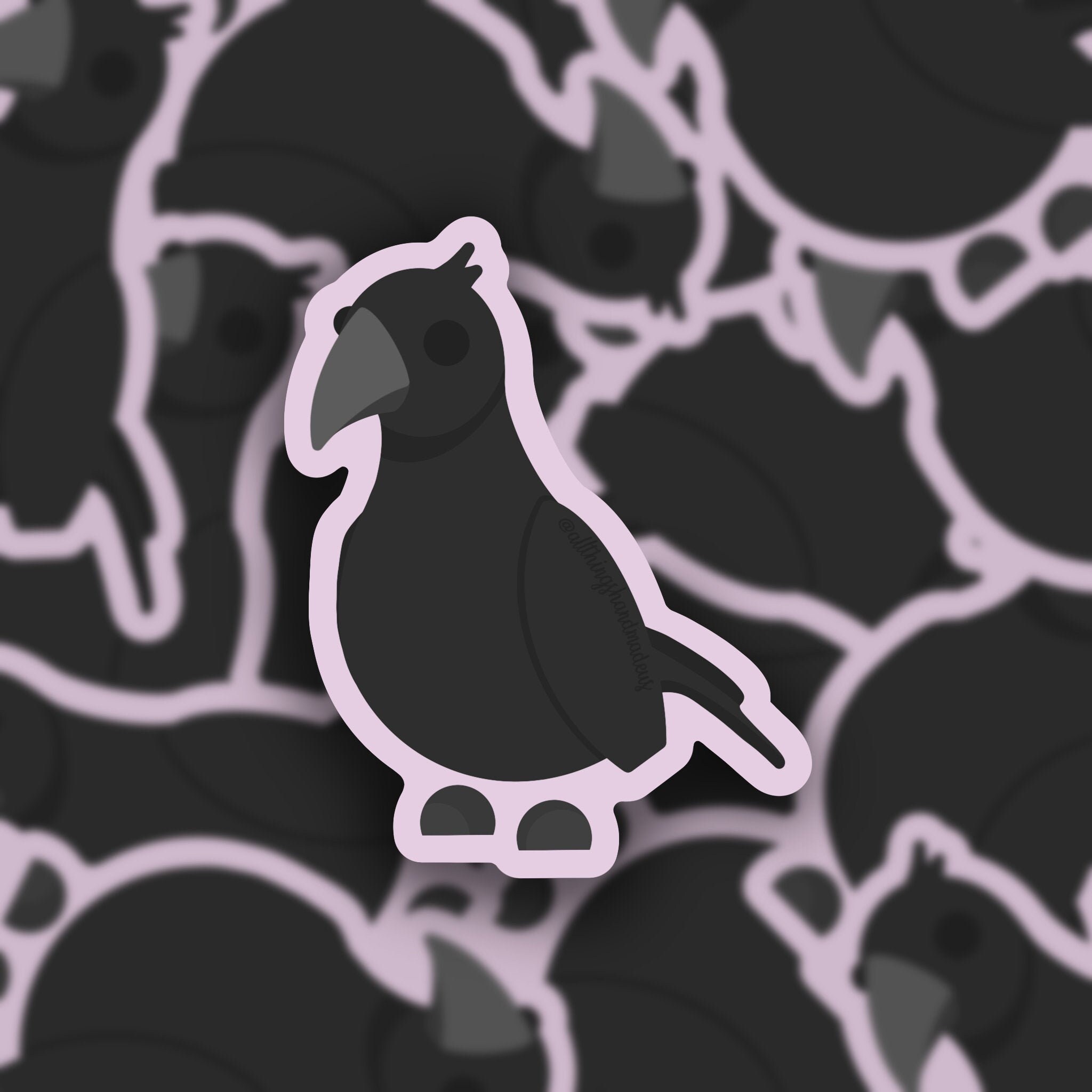 Roblox Sticker Adopt Me Sticker Roblox Adopt Me Crow | Etsy