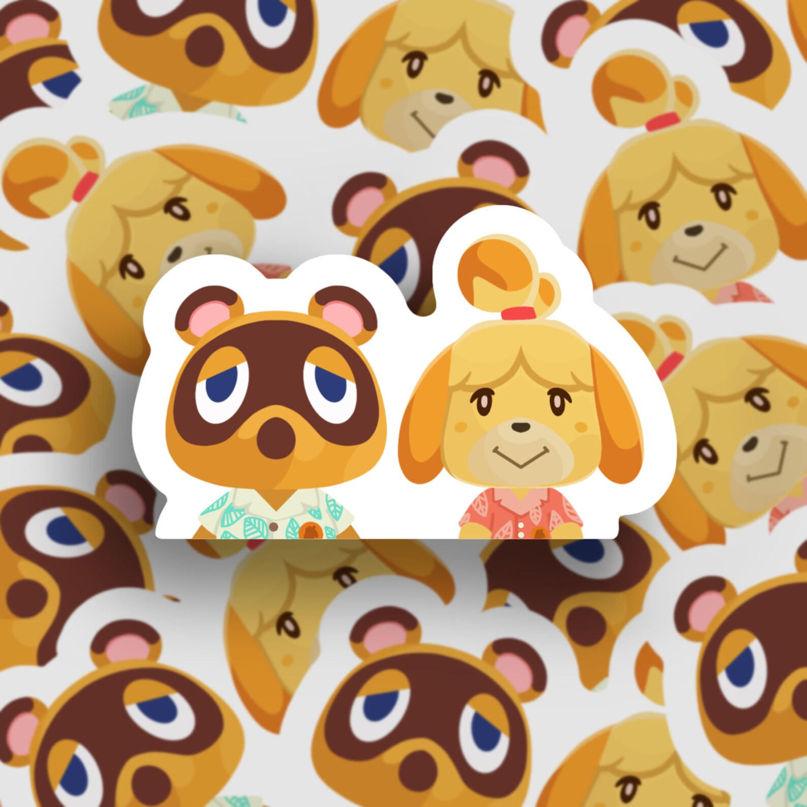 Tom and Isabelle Tom Nook Isabelle ACNH Isabelle ACNH - Etsy UK