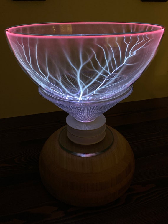 The Flame Bowl Plasma Art an Interactive Electronic - Etsy