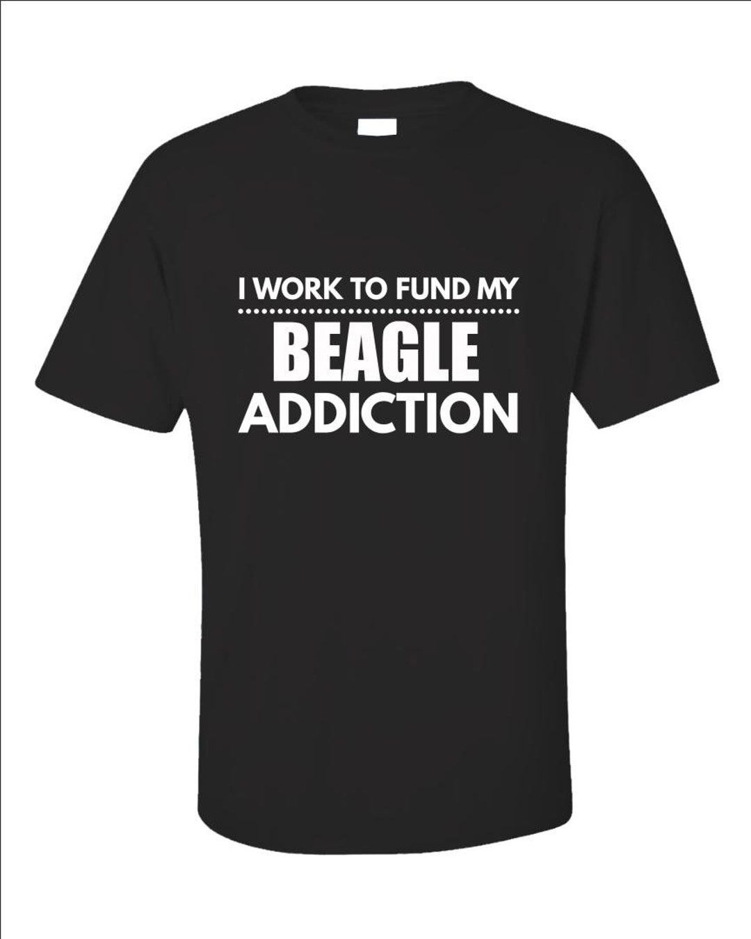 Beagle Addiction Funny Dog Canine Puppy T-shirt - Etsy
