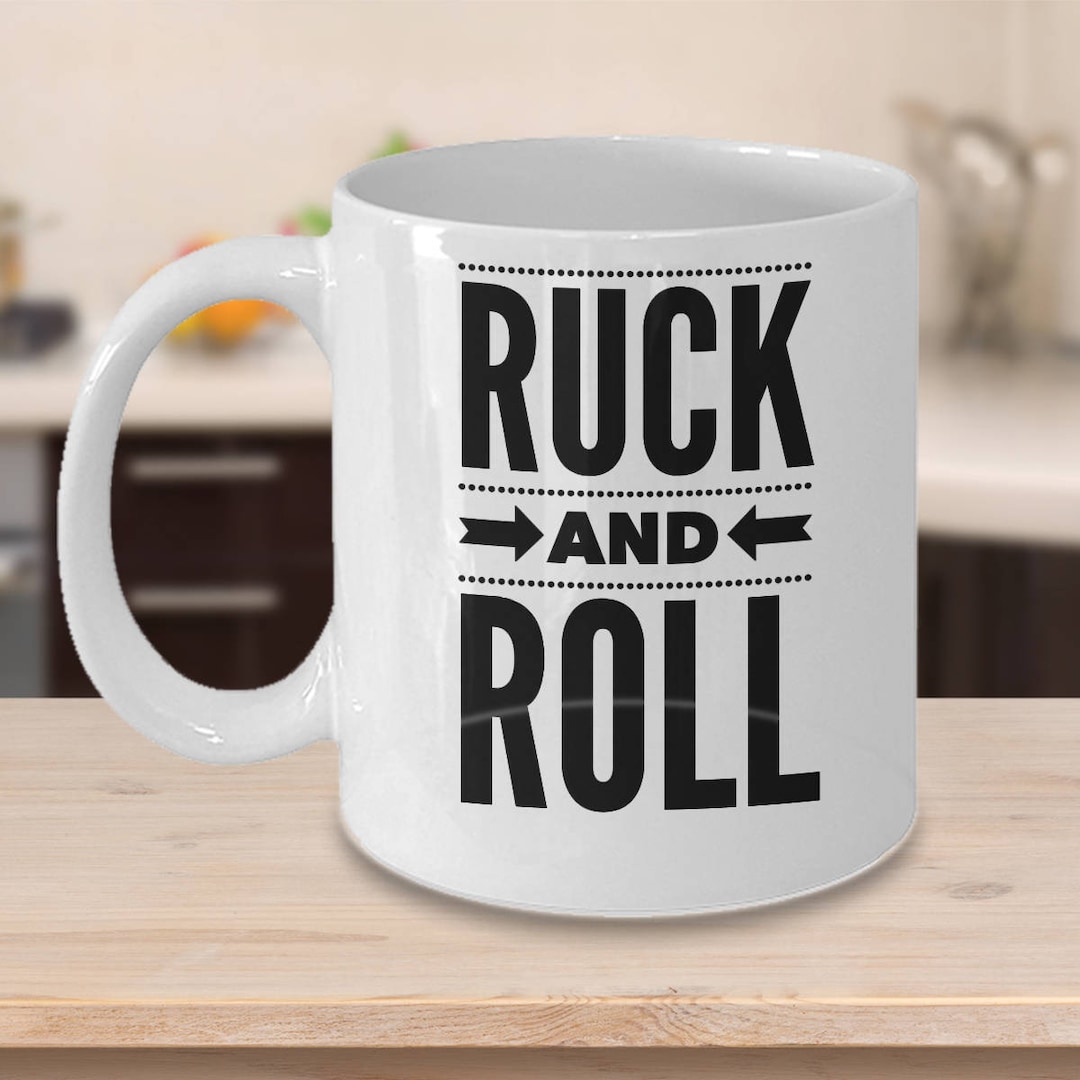 Ruck and Roll Rugby Gift Rugby Coffee Mug Rugby Player Rugby Game Rugby ...