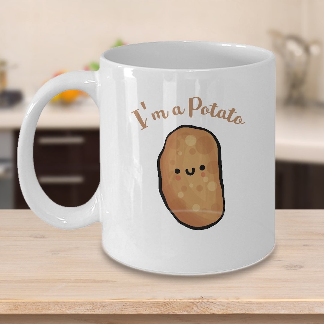 I'm A Potato Potato Mug Potato Gift Potato Coffee Mug Funny Food Gift ...