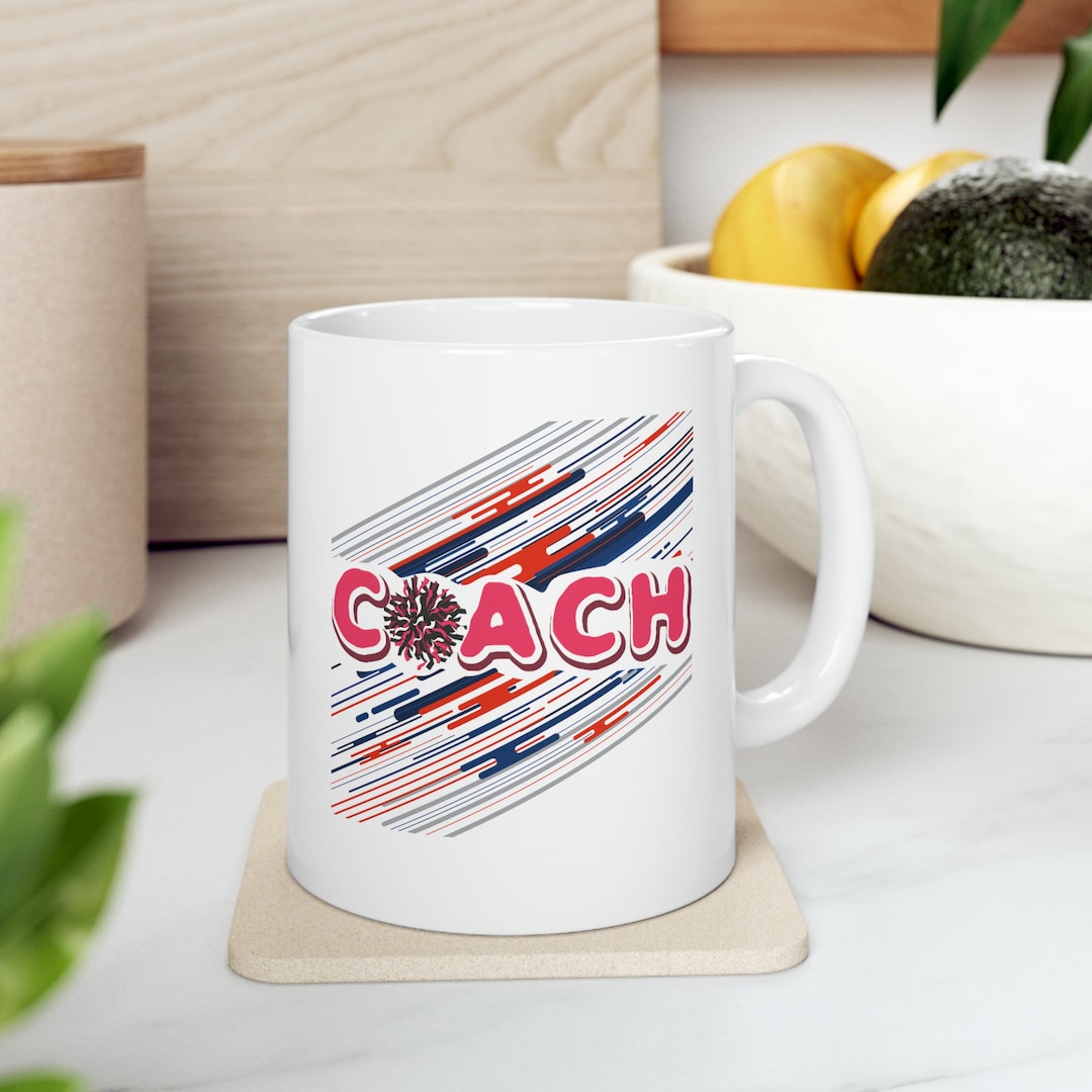 Cute Cheer Coach Mug, Cheerleading Team Gift, Coach Appreciation Cup - Etsy