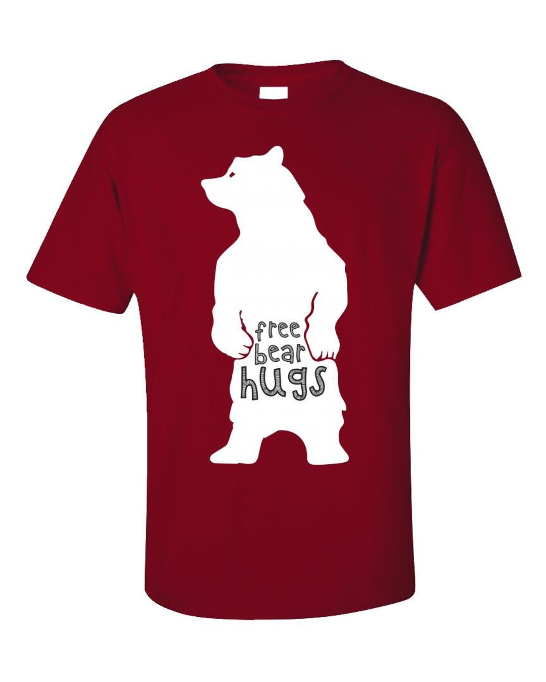 Free Bear Hugs Bear Shirt Bear T Shirt Bear Lover Grizzly Bear Black Bear Free Hugs Shirt Bear ...
