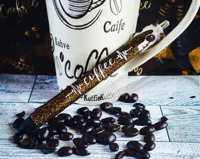 Hot Chocolate Glitter Pens Inkjoy Glitter Pen Personalizable Holiday ...