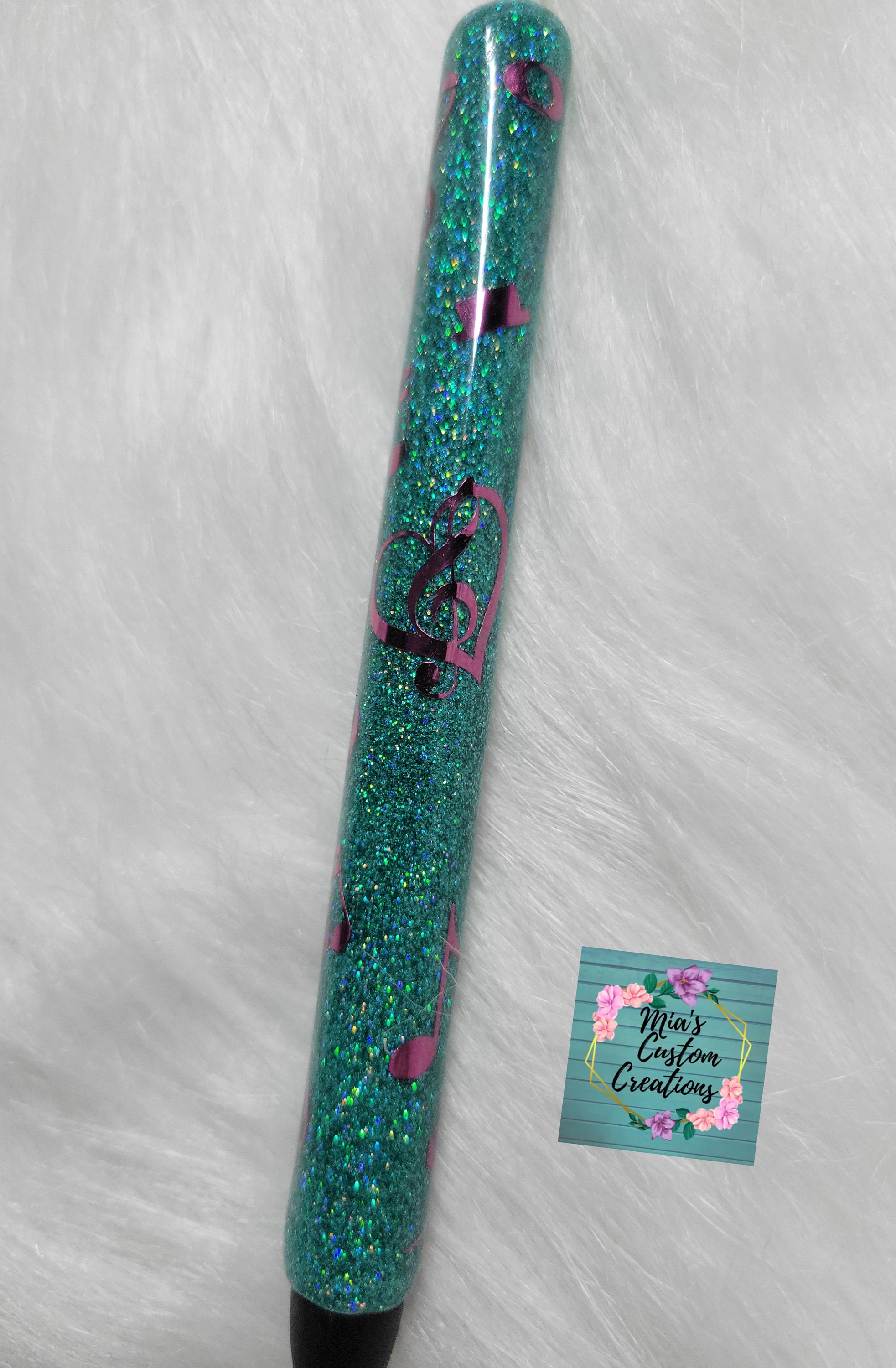 Music Theme Glitter Pen/ Music Notes Pen - Etsy
