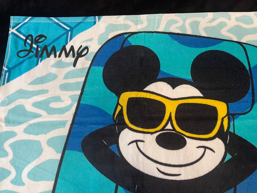Personalized Disney's Mickey Mouse Beach Towel - Personalized ...