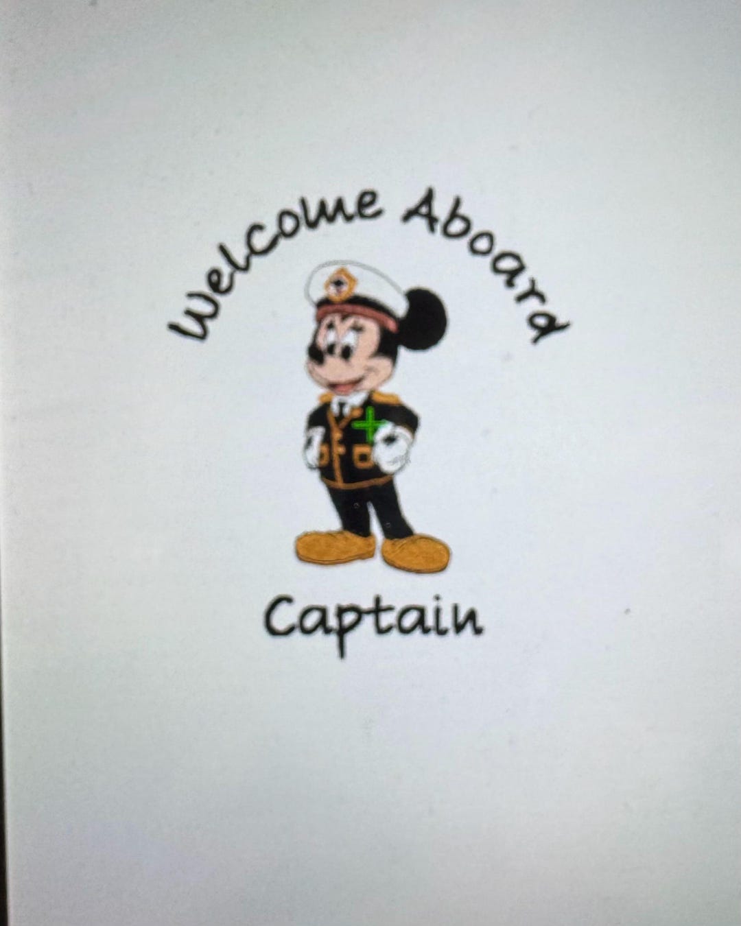 Personalized Disney Captain Mickey Hand Towels-add Name or Custom ...