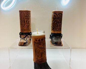 Cowboy Boot and Hat Candles - Etsy