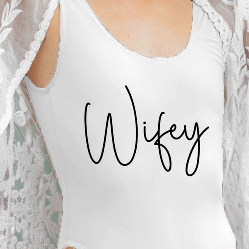 Personalized Bride Mrs Swimsuit One-piece Future Mrs Bathing - Etsy
