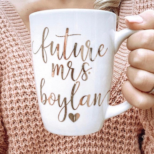 Future Mrs Mug Future Mrs Cup Engagement Gift Engaged - Etsy