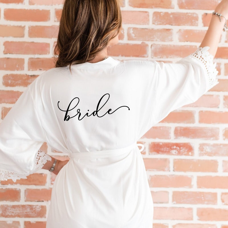 Bride Robe - Etsy