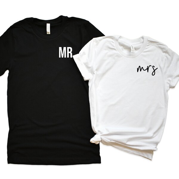 Mr and Mrs Shirts - Etsy