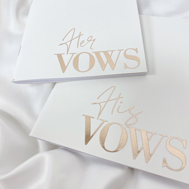 Wedding Vow Book - Etsy