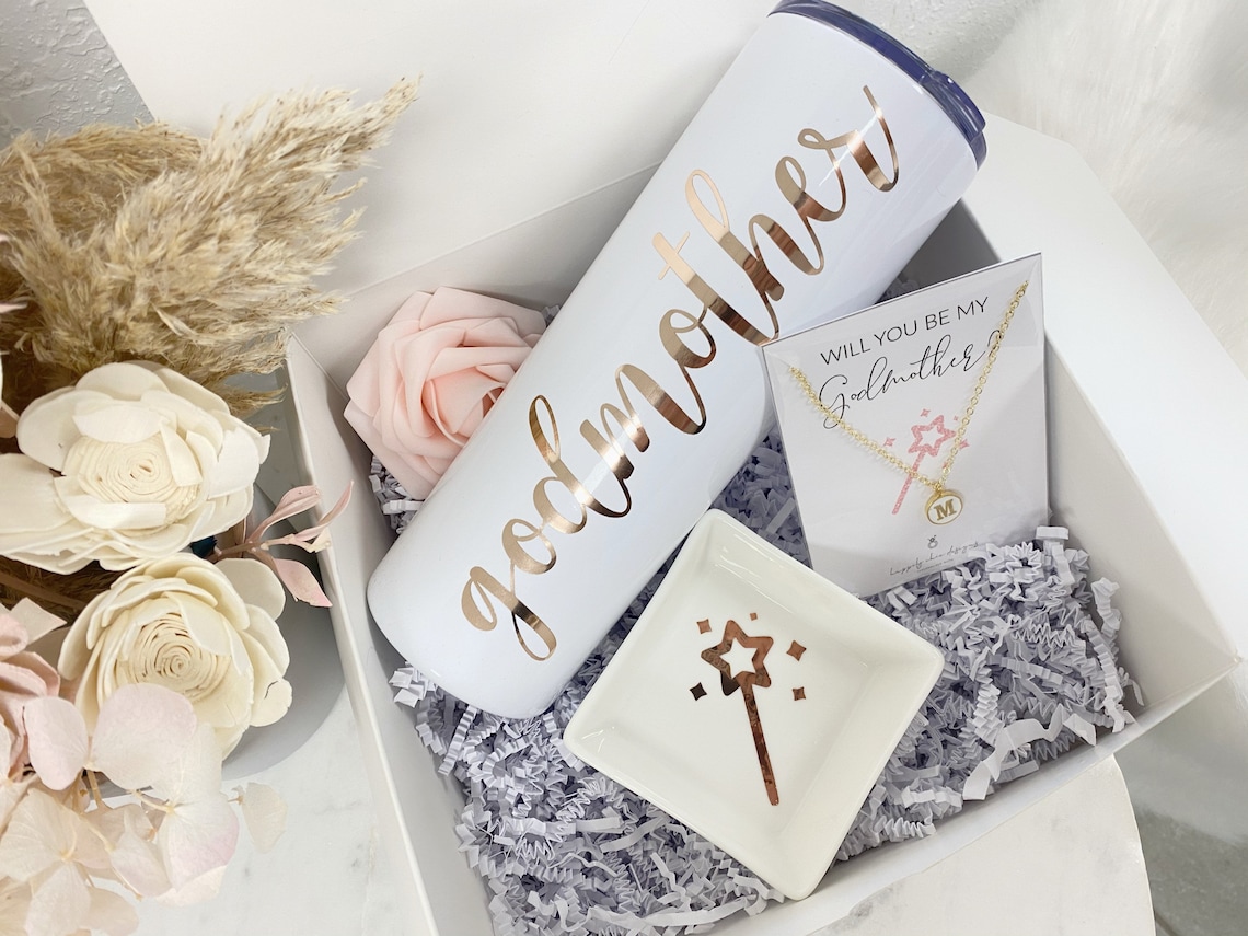 Fairy Godmother Proposal Box Baptism Gift Idea Godparents - Etsy