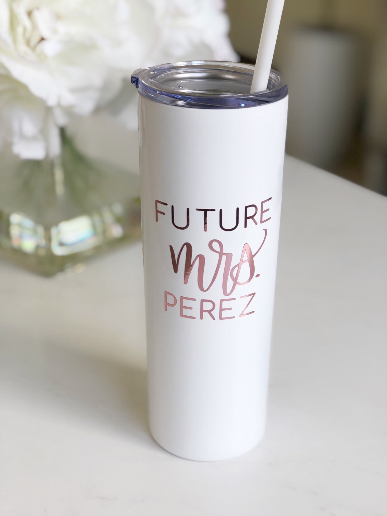 Personalized Future Mrs Stainless Steel Tumbler Future Mrs - Etsy