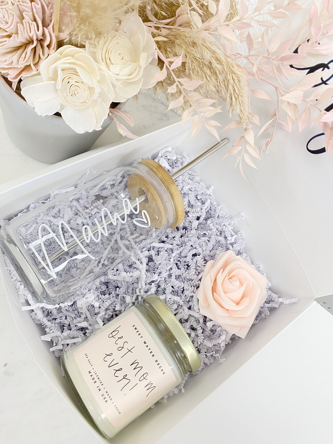 Mama Ice Coffee Cup-mommy Gift Box Set Best Mom Ever New Mom - Etsy