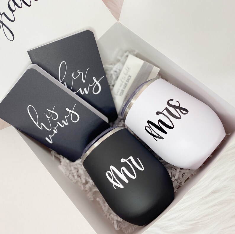 Mr and Mrs Gift Set Congratulations Box Set Future Mrs | Etsy
