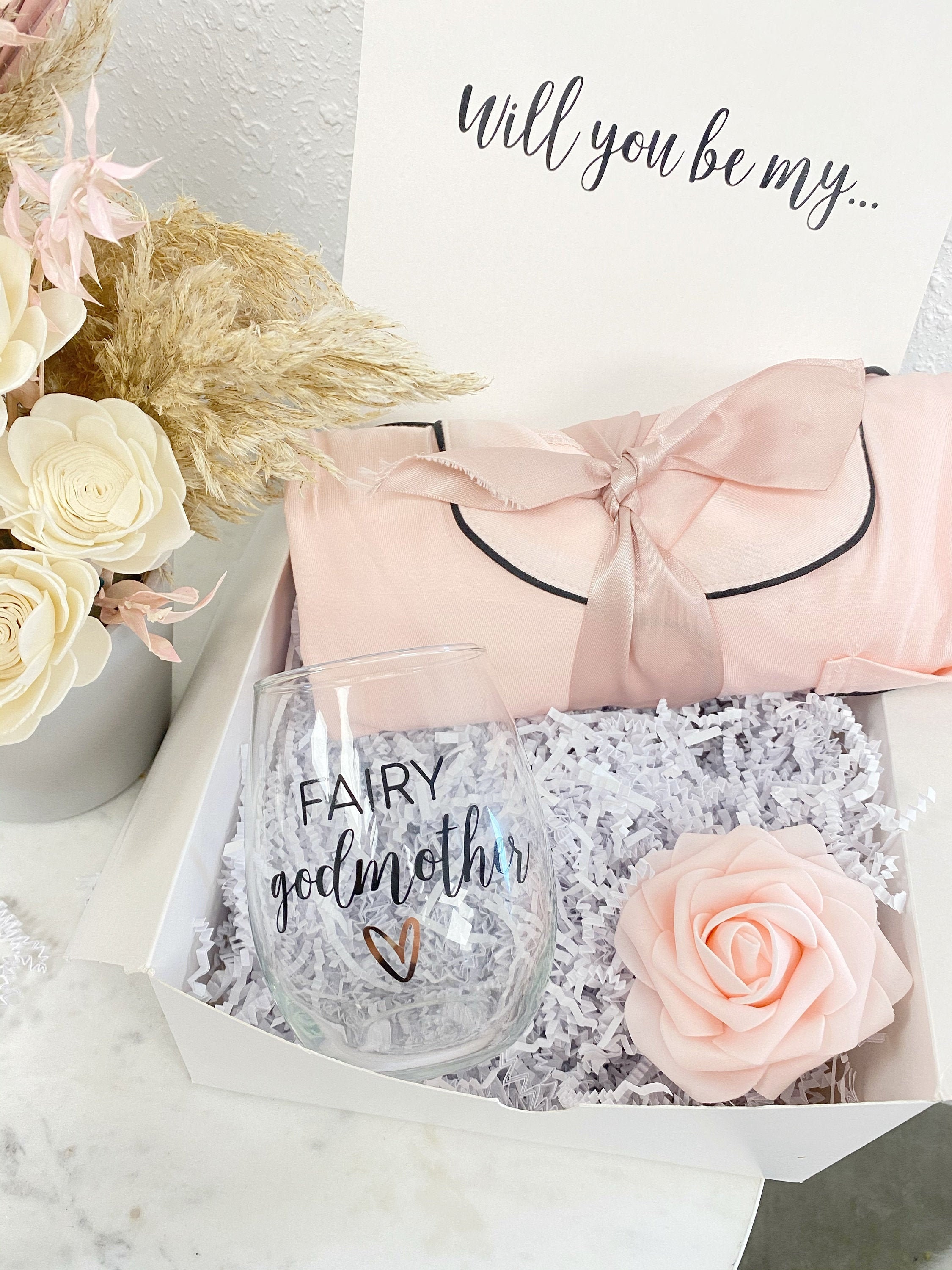 Kitchen & Dining Mugs Drink & Barware Baptism Gift Set Will You Be My ...