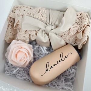 Bridesmaid Robe Bridal Part Proposal Gift Box Idea Maid of Honor Box ...