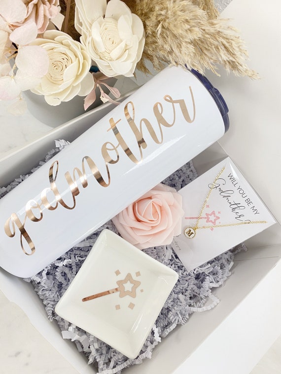 Fairy Godmother Proposal Box Baptism Gift Idea Godparents | Etsy