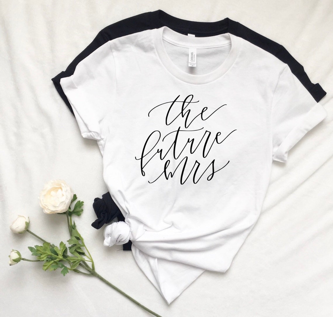 The Future Mrs Bride Tank Top Shirt Shirt for Bride to Be - Etsy