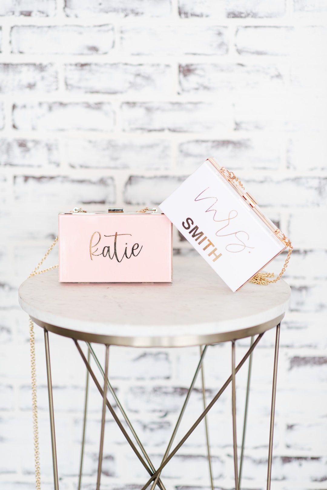 Personalized Mrs Clutch Bridesmaid Purses Bride Mrs Purse Cross Body ...