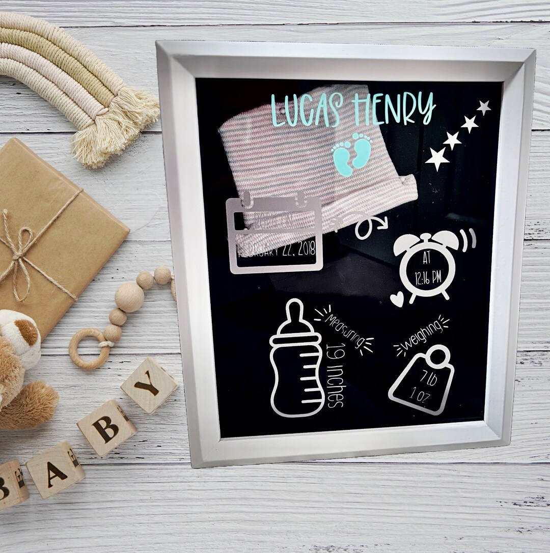 Baby Shadow Box - Etsy