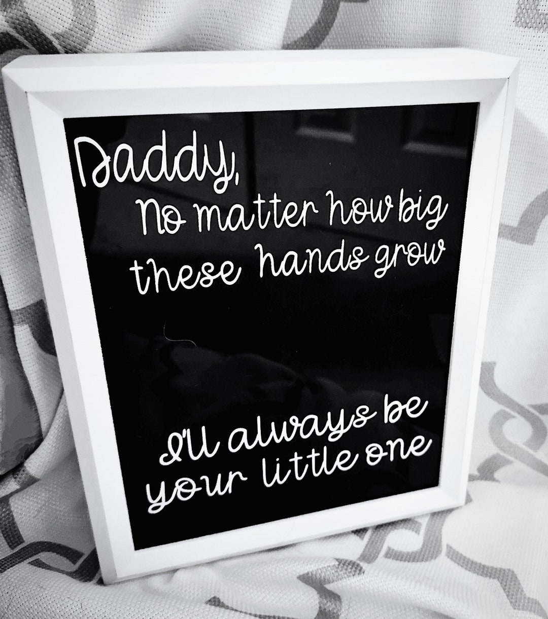 Handprint Shadow Box - Etsy