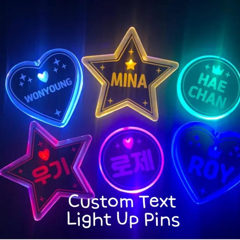 Light up Pin Led - Etsy