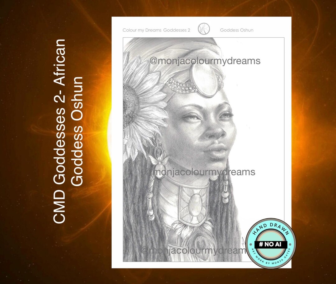 CMD Goddesses 2 - African Goddess Oshun - Etsy