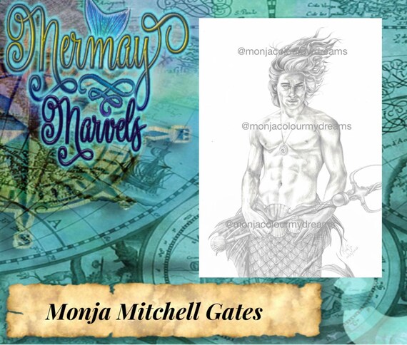 CMD Mermaid Fantasy Realm 2 Greek God Thaumas - Etsy