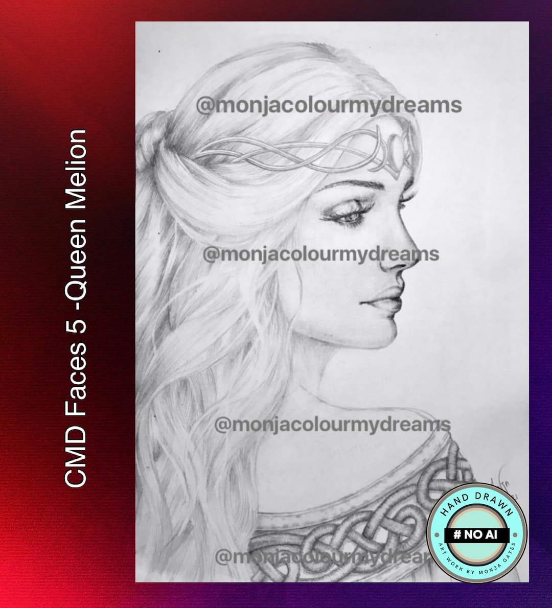 CMD Faces 5 - Queen Melian - Etsy