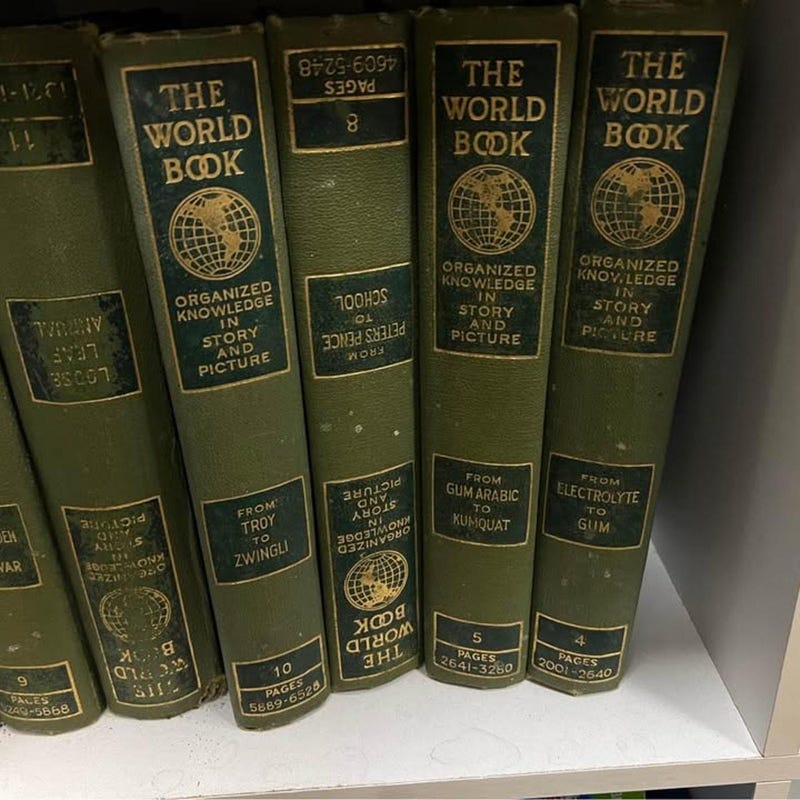 Encyclopedia Set - Etsy