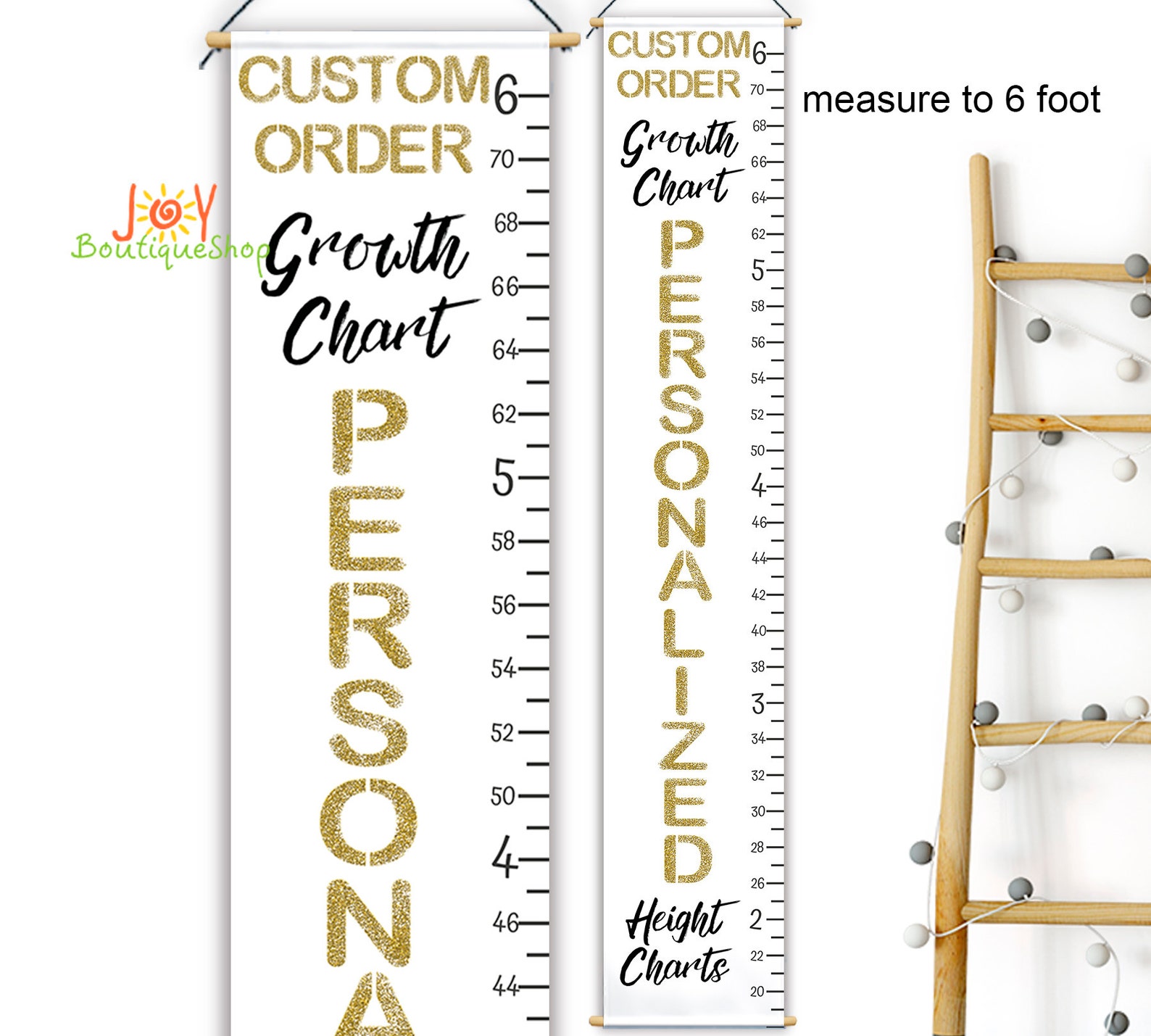 Custom Order Growth Chart Personalized growth chart Canvas | Etsy