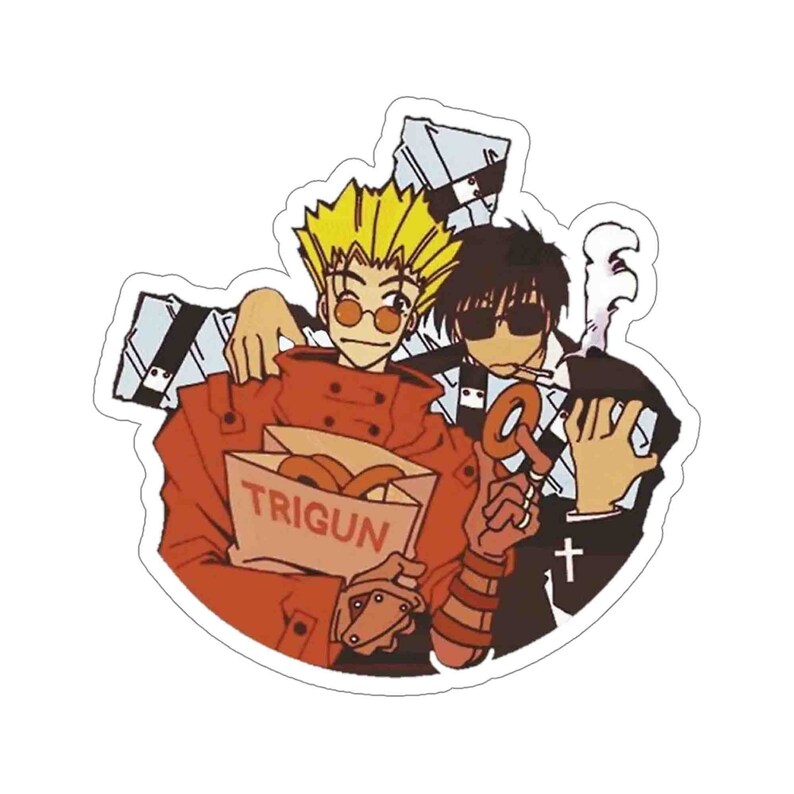 Trigun Stampede Vash the Stampede Trigun Plush Stickers - Etsy Canada