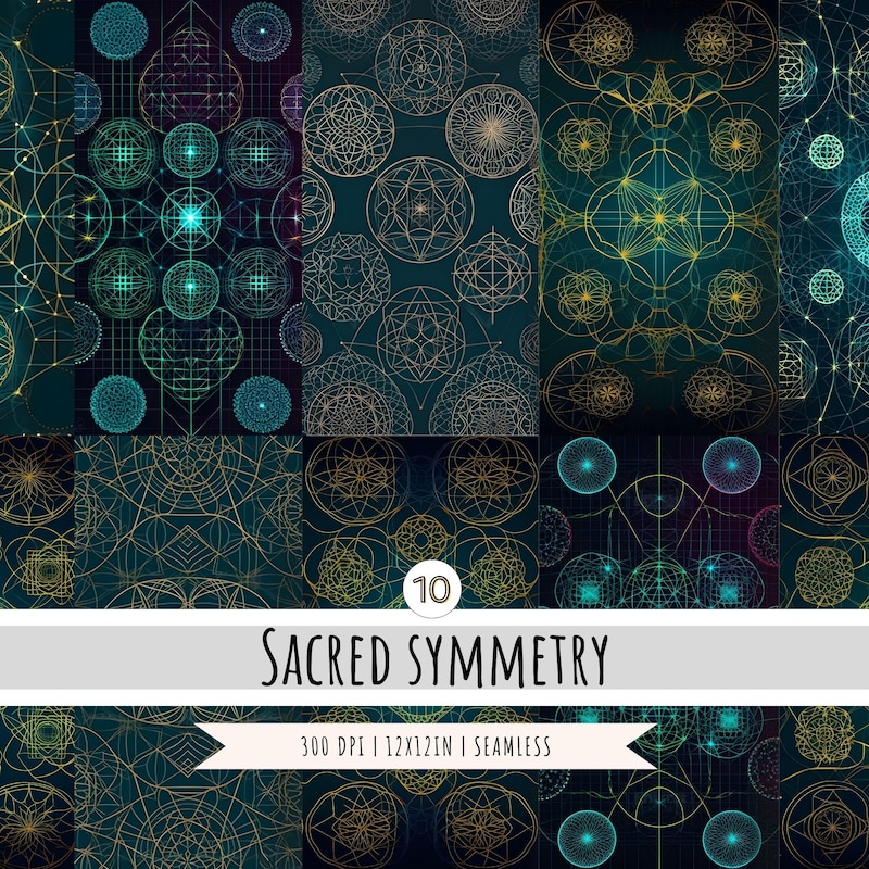 Sacred Geometry Sticker - Etsy