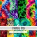 Tie Dye Digital Paper - 13 Designs - SEAMLESS PATTERNS - Digital ...