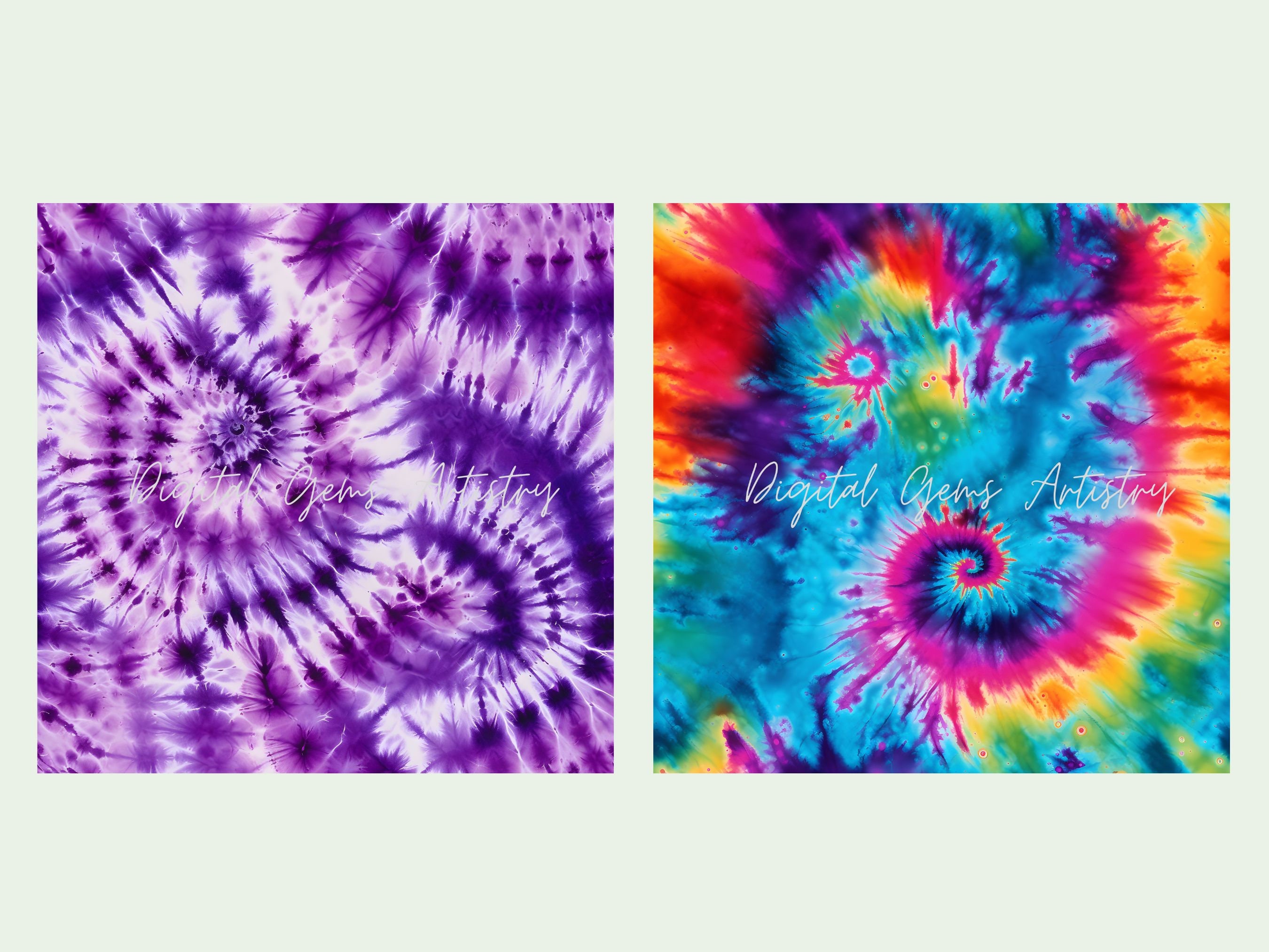 Tie Dye Digital Paper 12 Designs SEAMLESS PATTERNS Digital Backgrounds ...